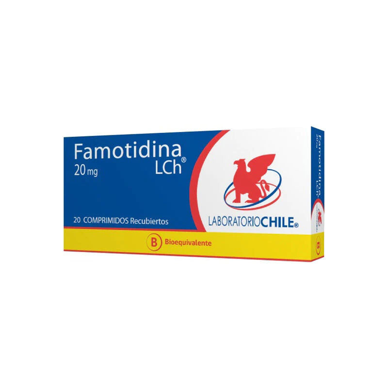 Famotidina 20mg 20 Comprimidos recubiertos