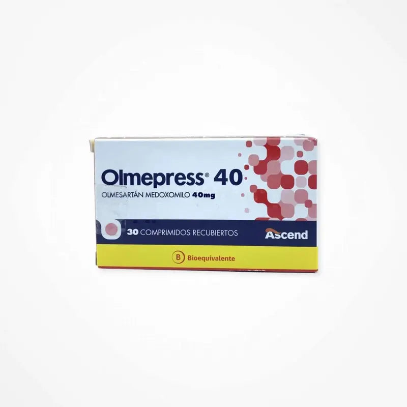 Olmepress 40mg 30 comprimidos recubiertos