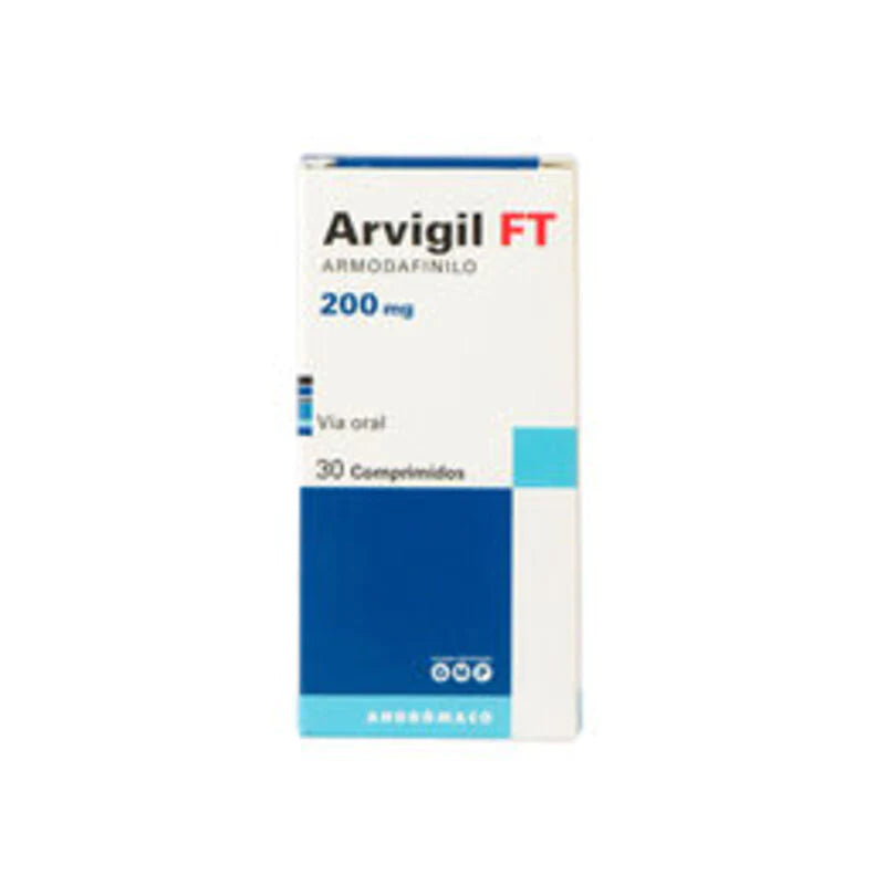 Arvigil FT 200mg 30 Comprimidos
