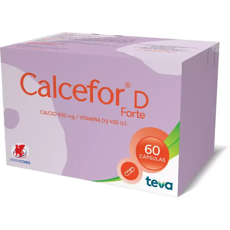 Calcefor D Forte 60 Cápsulas