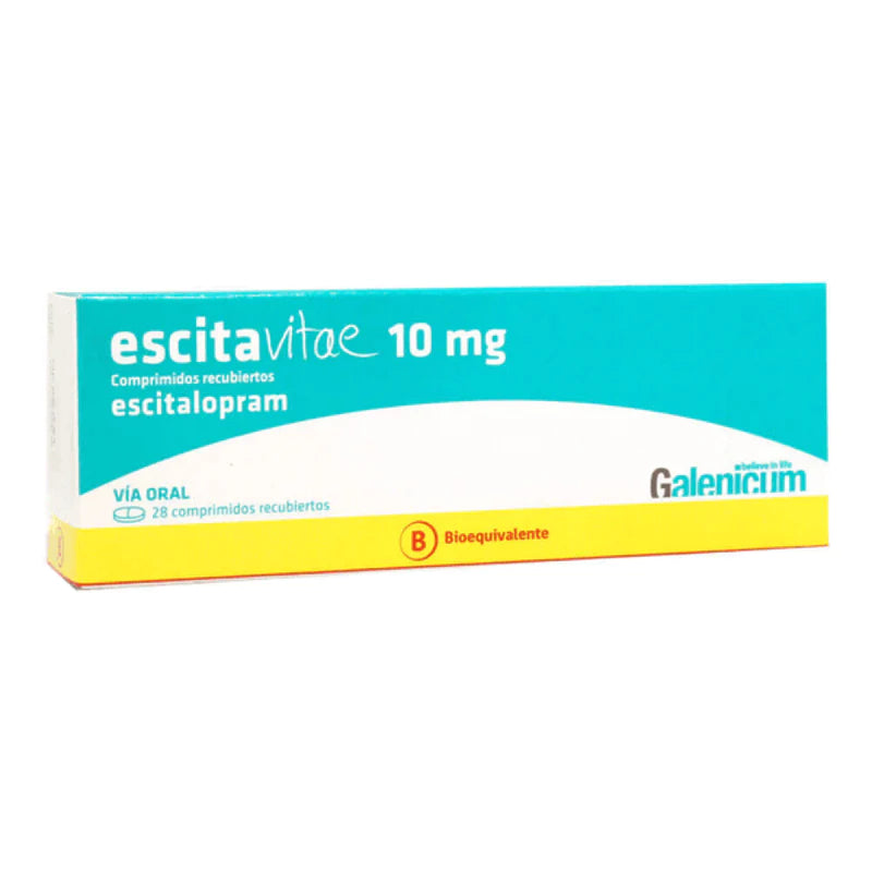 Escitavitae 10mg 28 Comprimidos Recubiertos