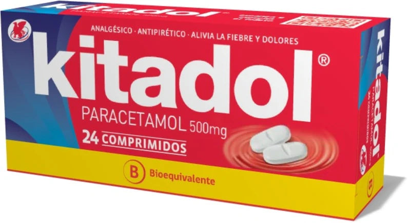 Kitadol 500mg 24 Comprimidos