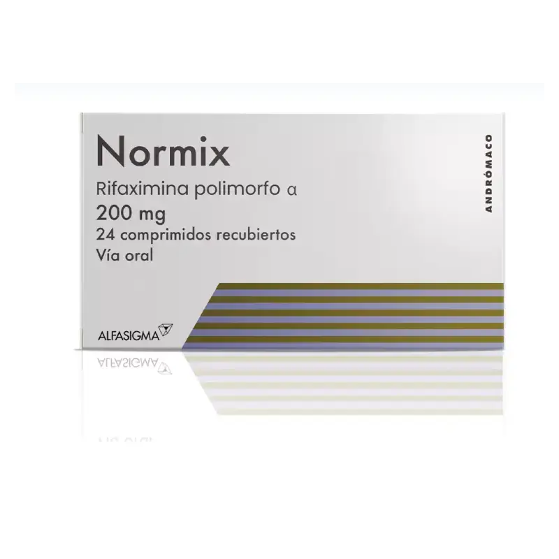 Normix 200mg 24 Comprimidos Recubiertos