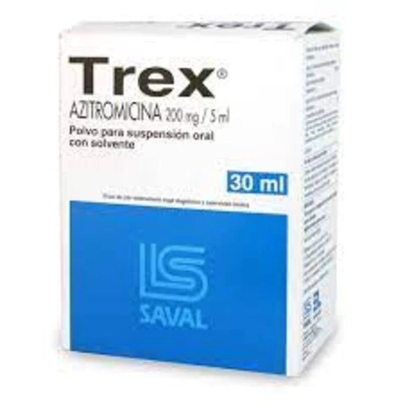 Trex 200mg/5ml polvo para suspensión oral 30ml