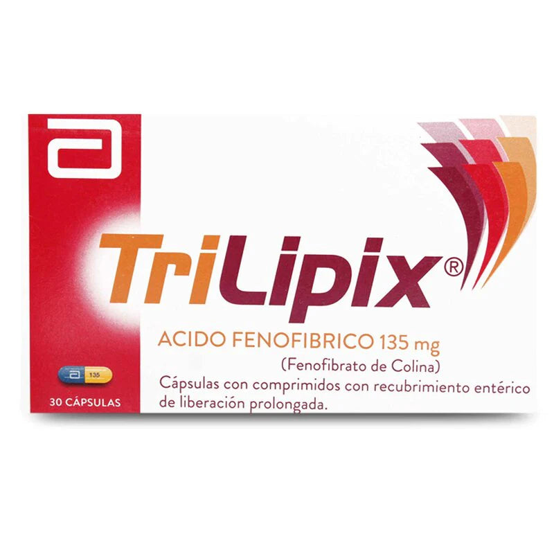 Trilipix 135mg 30 Cápsulas