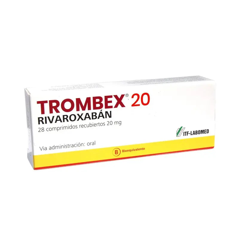 Trombex 20mg 28 comprimidos recubiertos