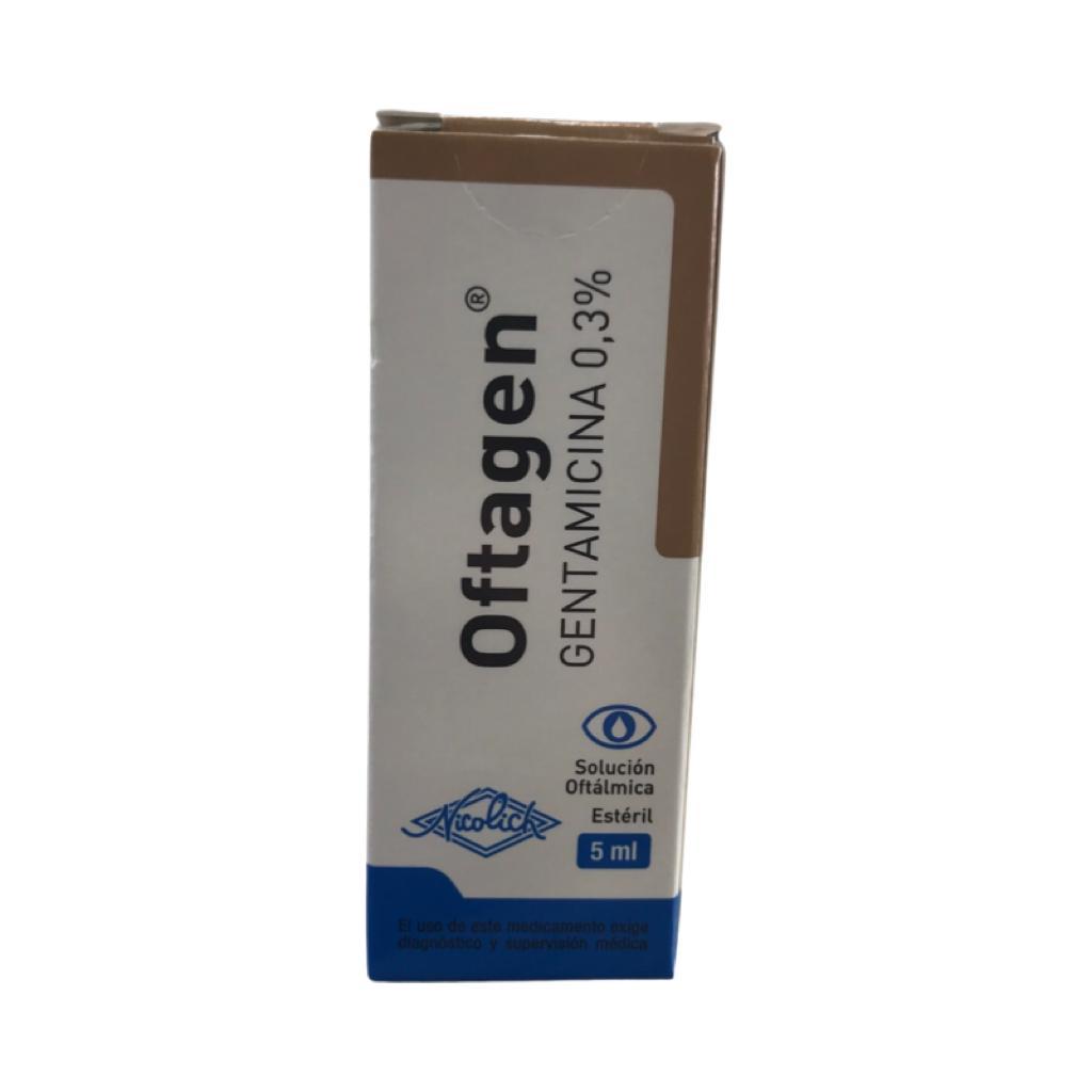 Oftagen Gentamicina 0,3% Solución Oftálmica 5ml