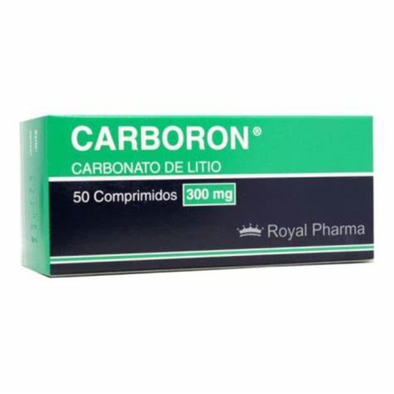 Carboron 300mg 50 Comprimidos.