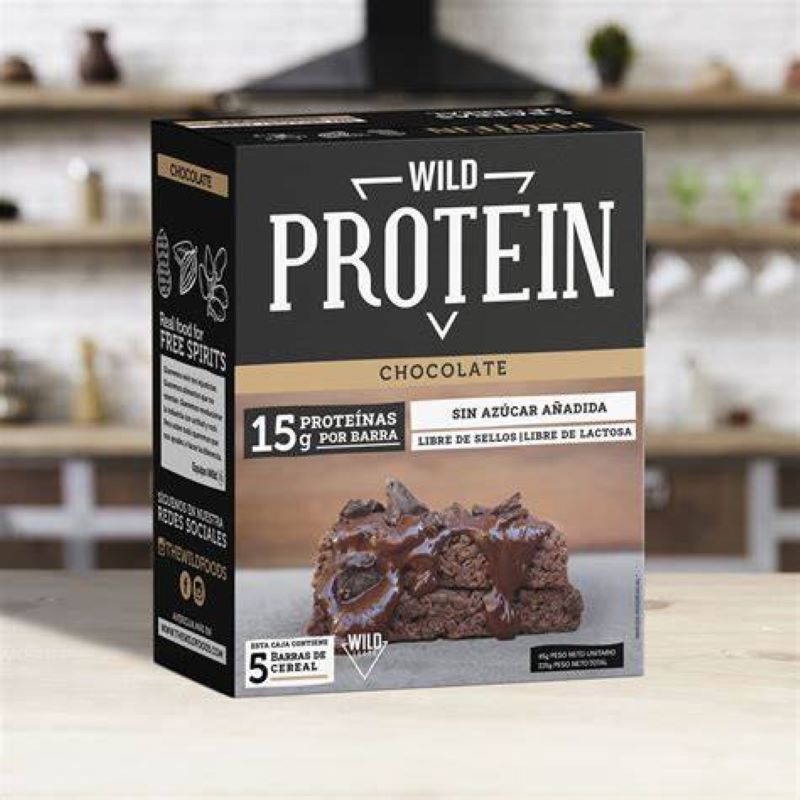 Wild Protein Chocolate 15g 1 Barrita