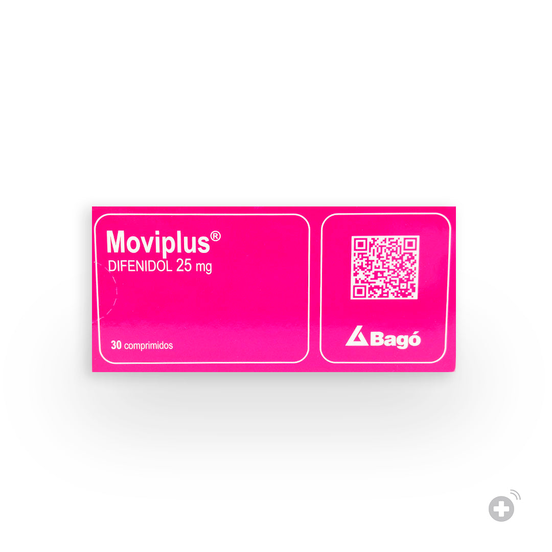 Moviplus 25mg 30 Comprimidos