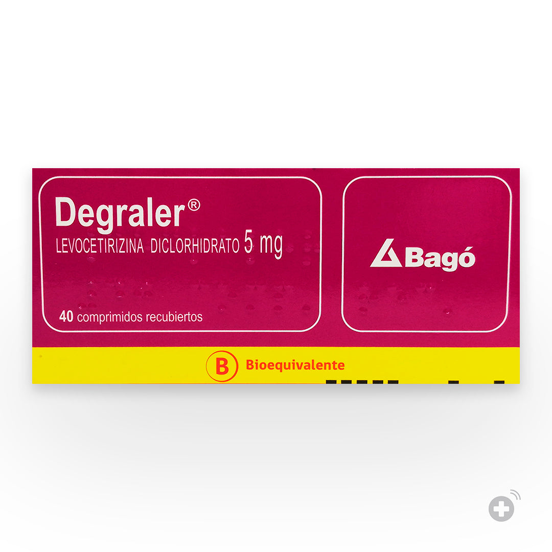 Degraler 5mg 40 Comprimidos