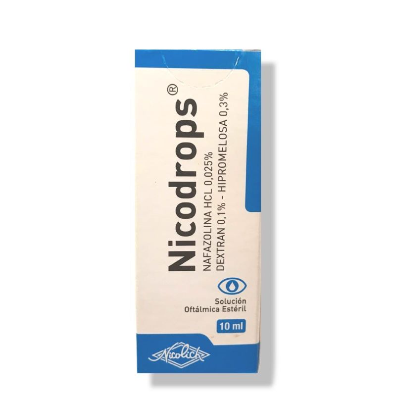 Nicodrops solución oftálmica 10ml
